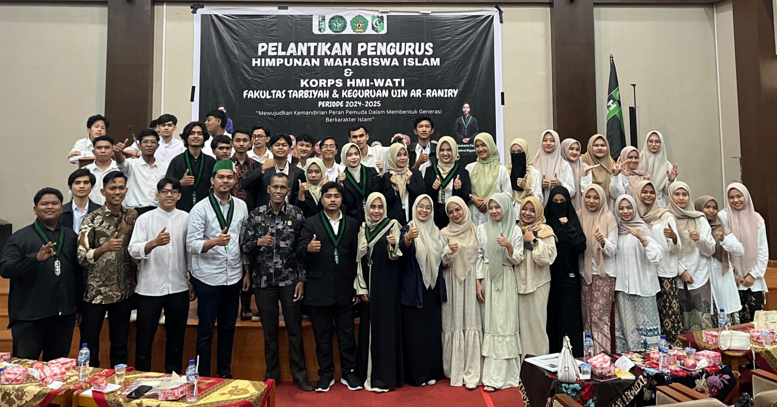 Pengurus HMI dan Kohati Komisariat Tarbiyah UIN Ar-Raniry Resmi Dilantik | Kabar Nanggroe